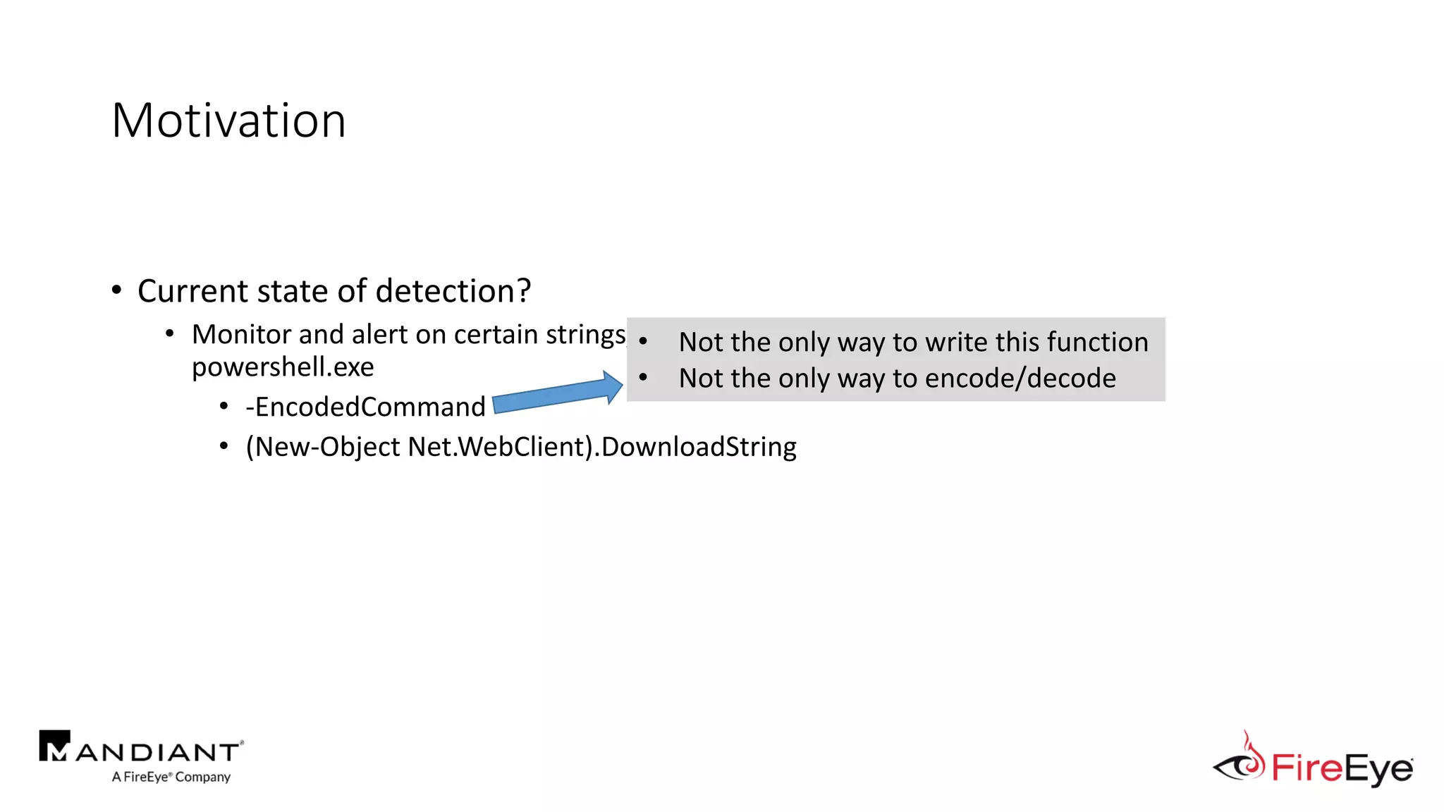 Invoke-Obfuscation DerbyCon 2016 | PPTX