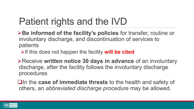 Involuntary discharges from the dialysis unit | PPT