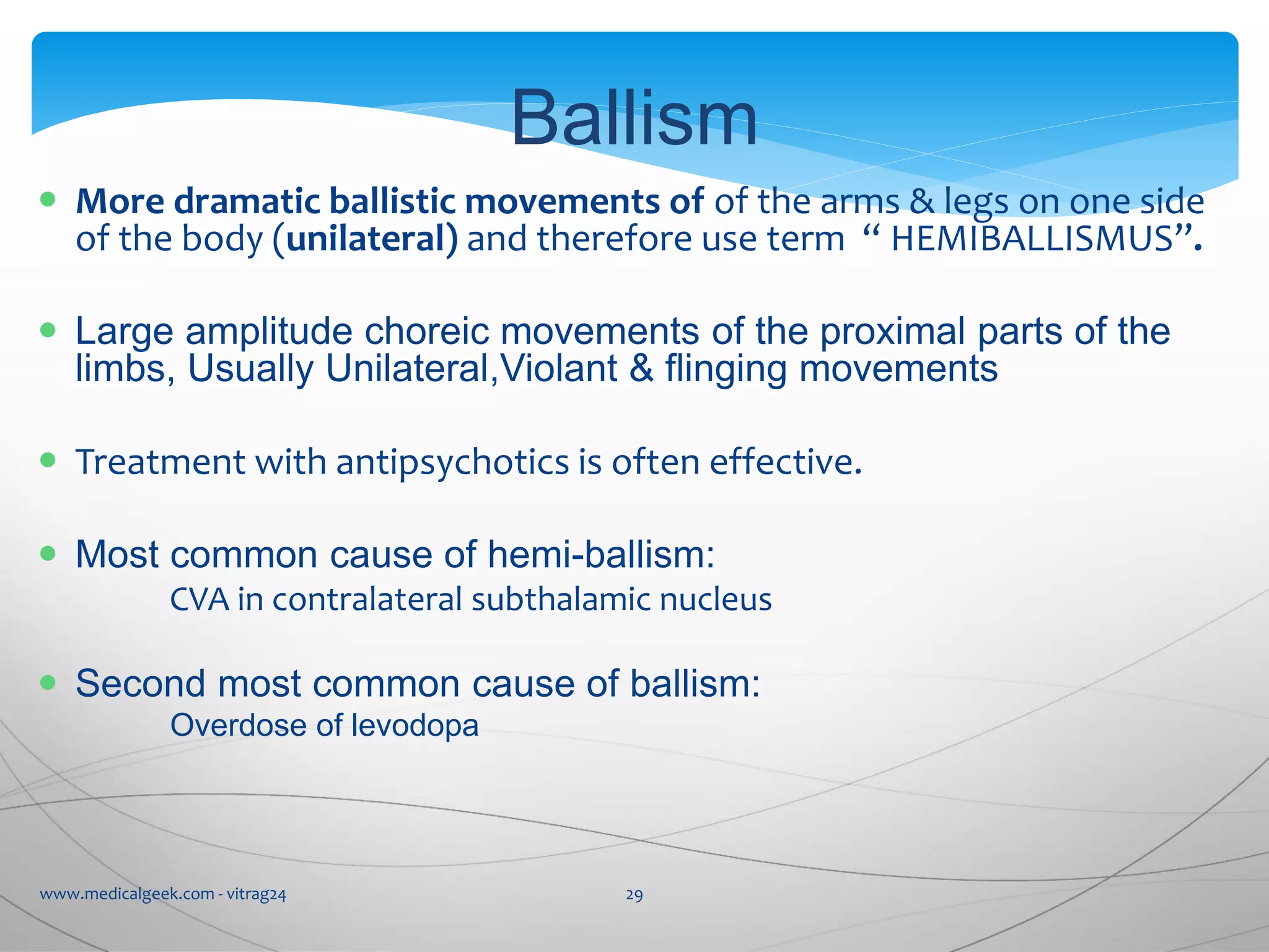 Involuntary movements | PDF