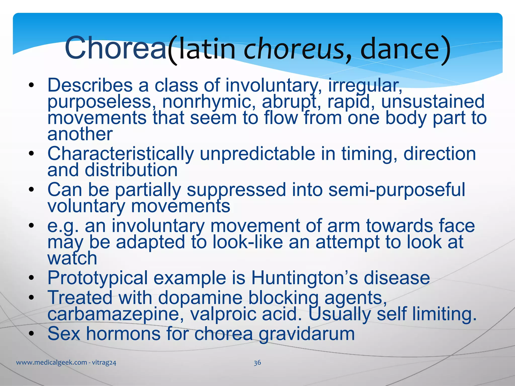 Involuntary movements | PDF