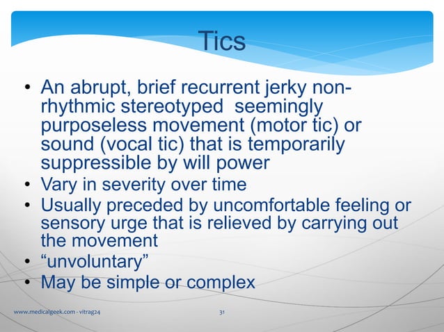 Involuntary movements | PDF