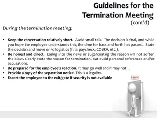 Involuntary termination | PPTX