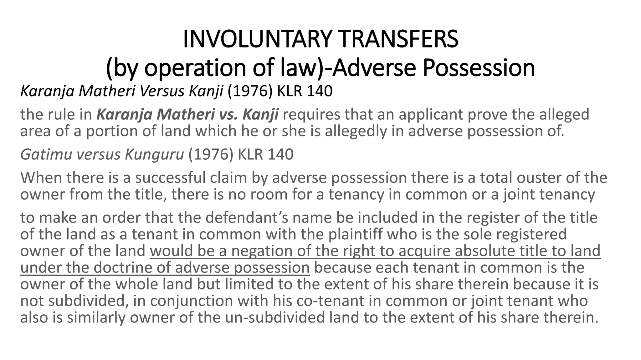 INVOLUNTARY TRANSFERS Kenya school of law.pptx