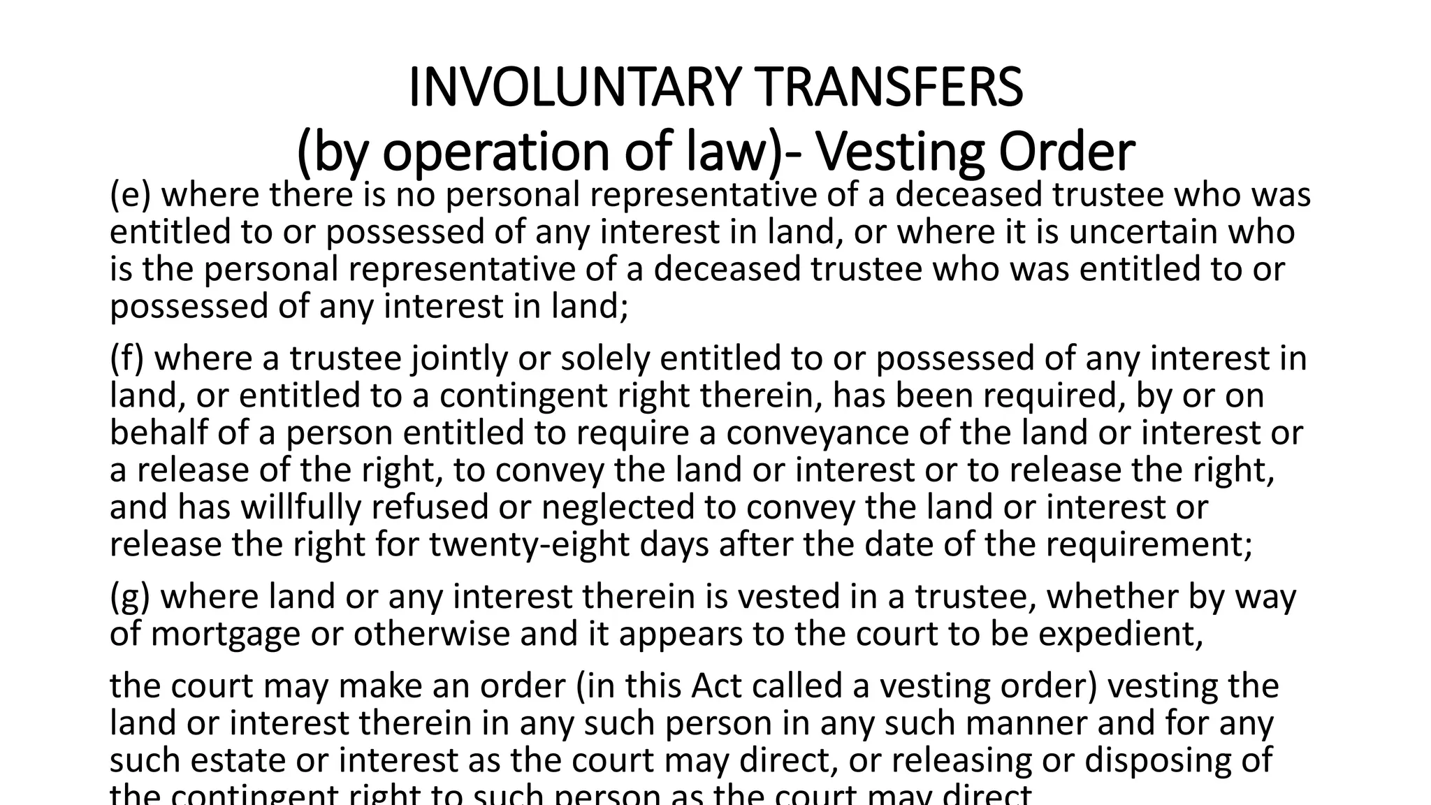 INVOLUNTARY TRANSFERS Kenya school of law.pptx