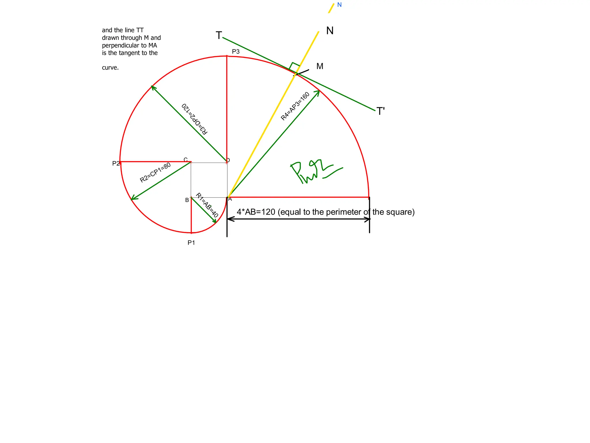 Involute of a circle,Square, pentagon,HexagonInvolute_Engineering ...