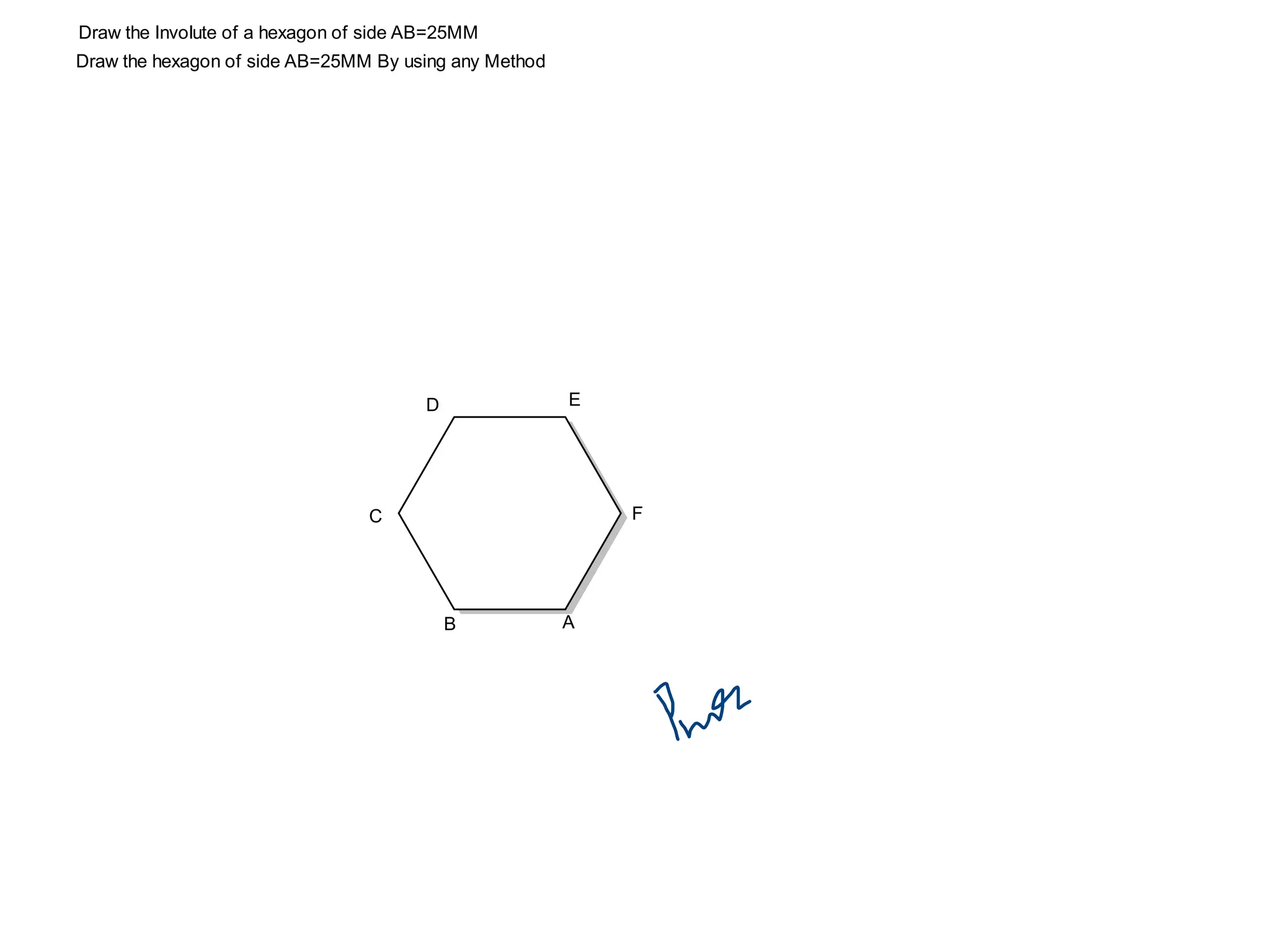 Involute of a circle,Square, pentagon,HexagonInvolute_Engineering ...