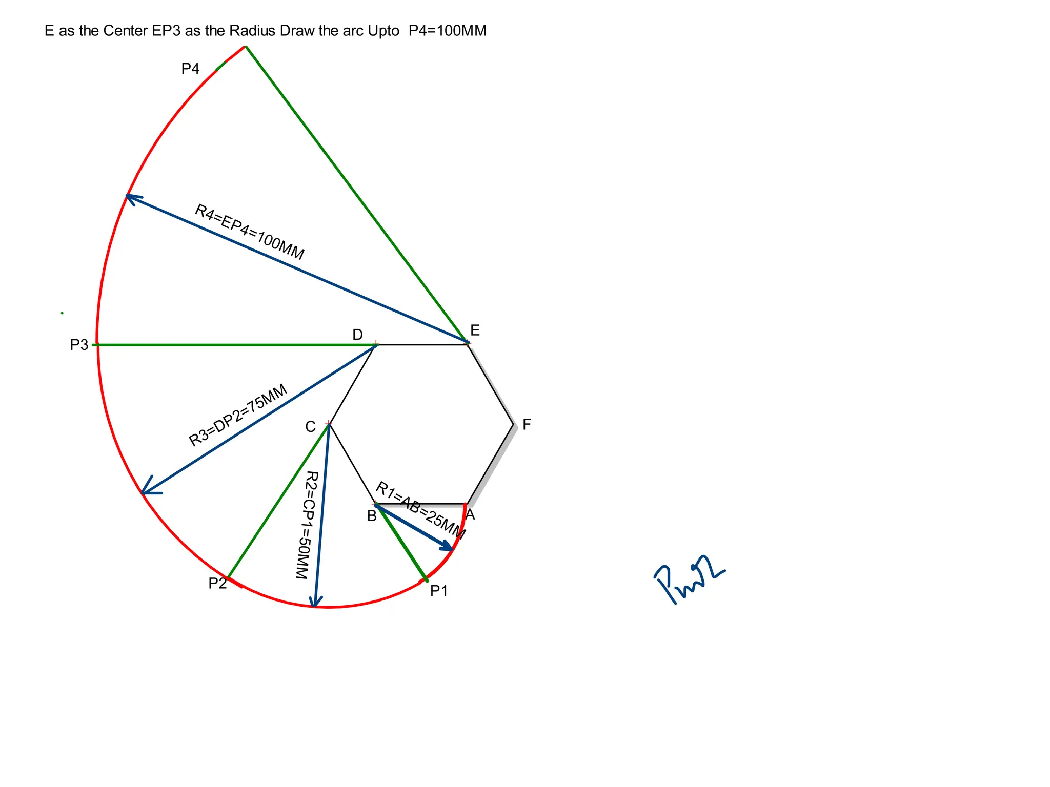 Involute of a circle,Square, pentagon,HexagonInvolute_Engineering ...