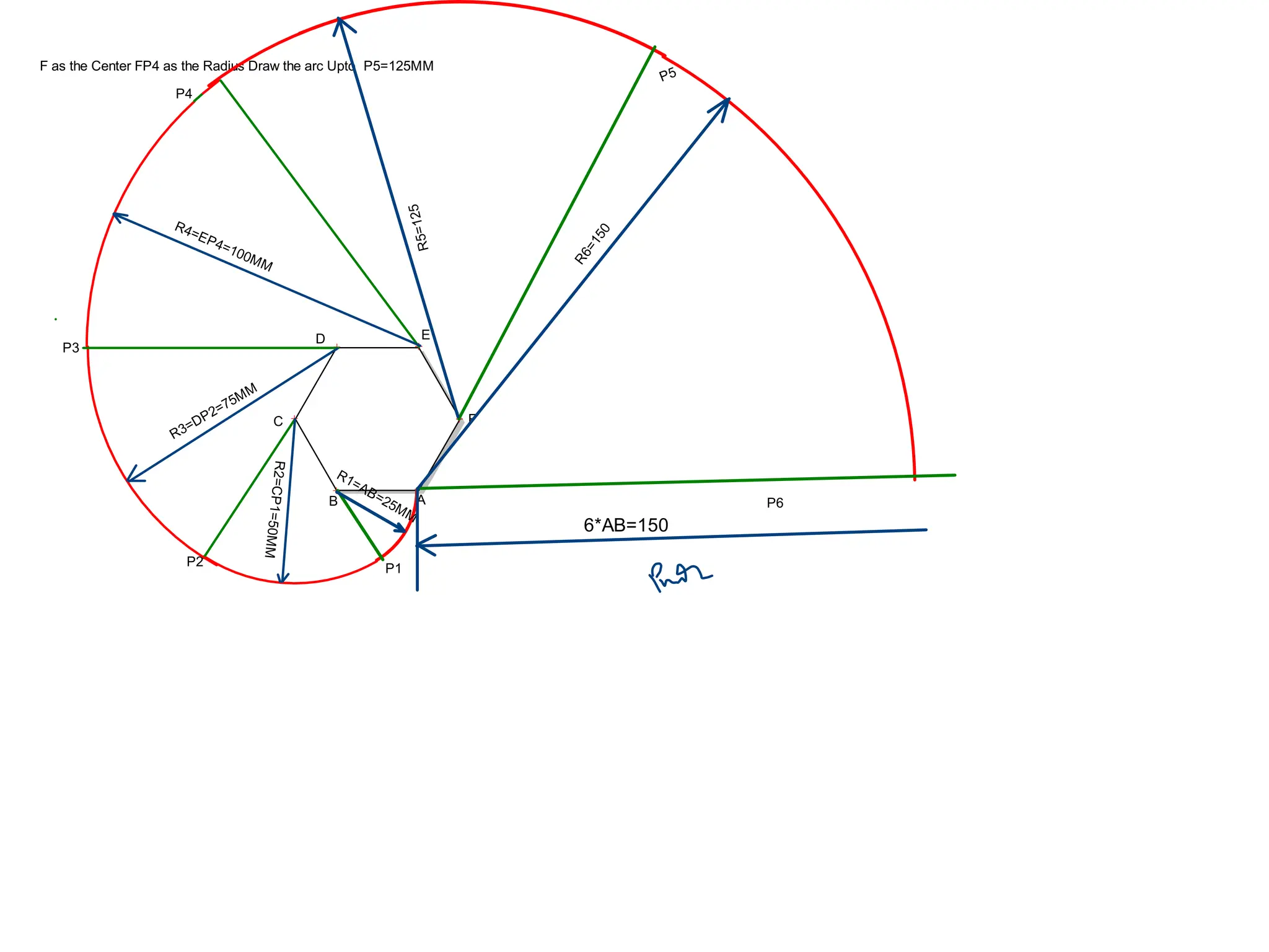 Involute of a circle,Square, pentagon,HexagonInvolute_Engineering ...