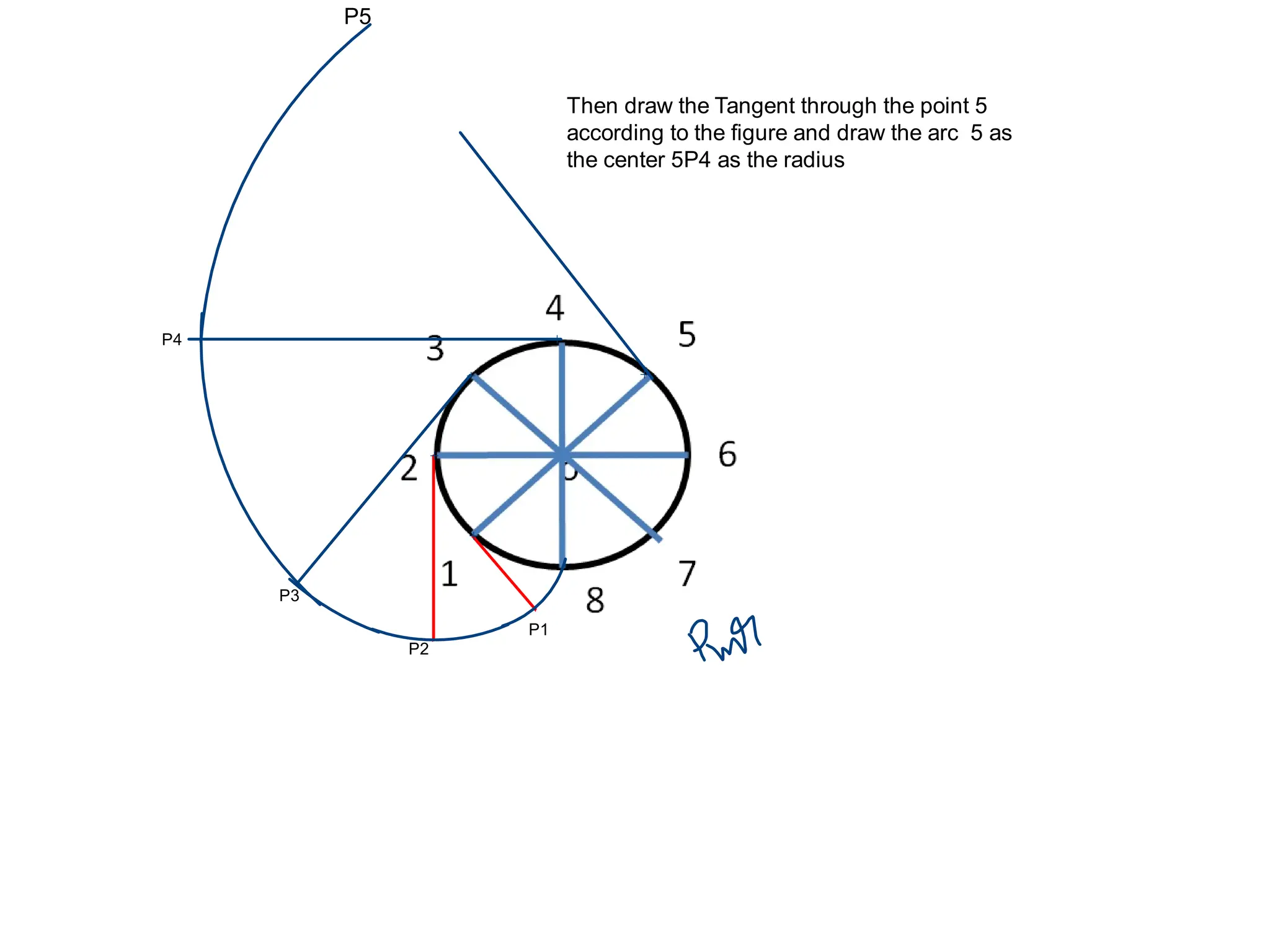 Involute of a circle,Square, pentagon,HexagonInvolute_Engineering Drawing.pdf