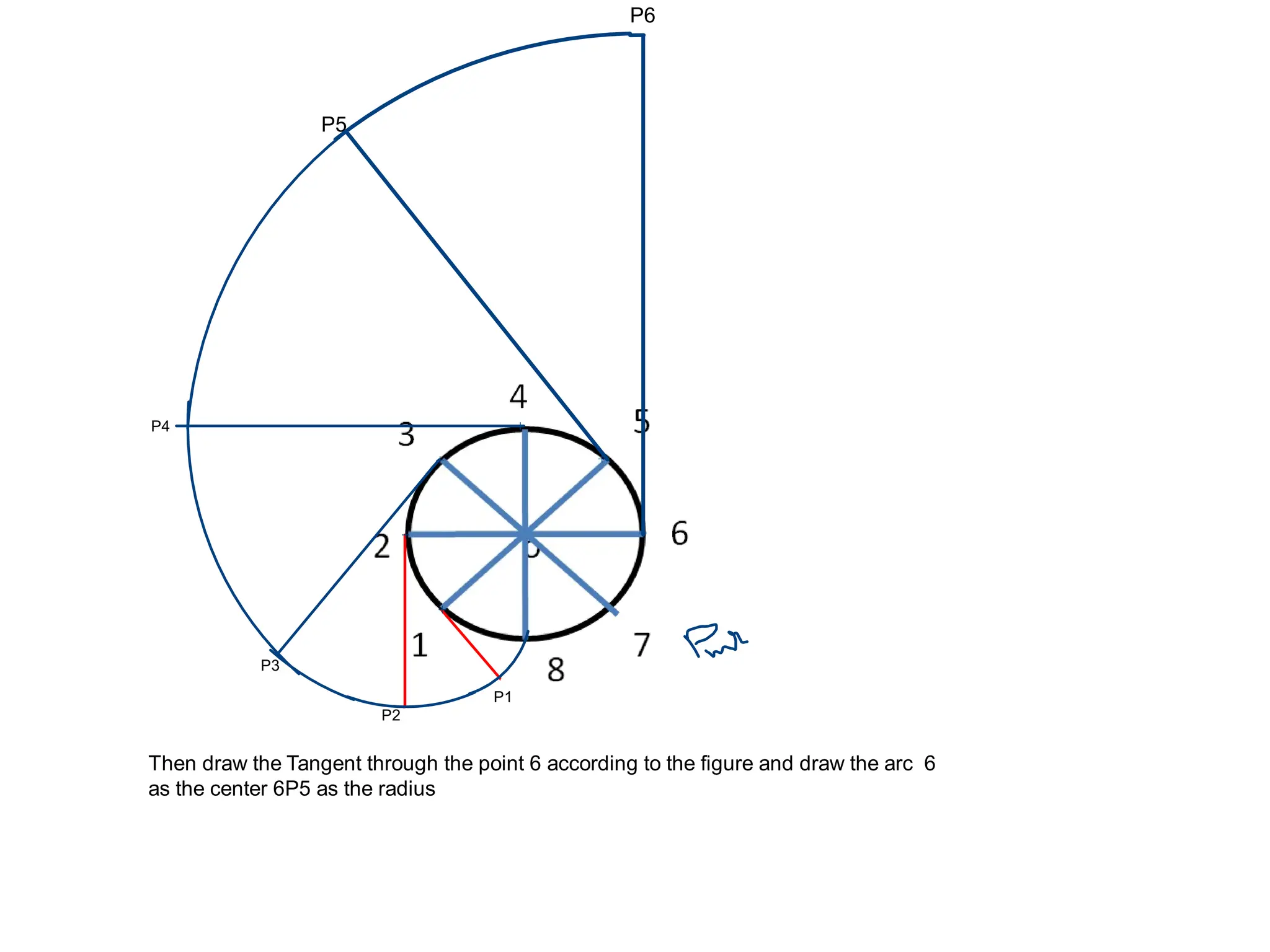 Involute of a circle,Square, pentagon,HexagonInvolute_Engineering ...