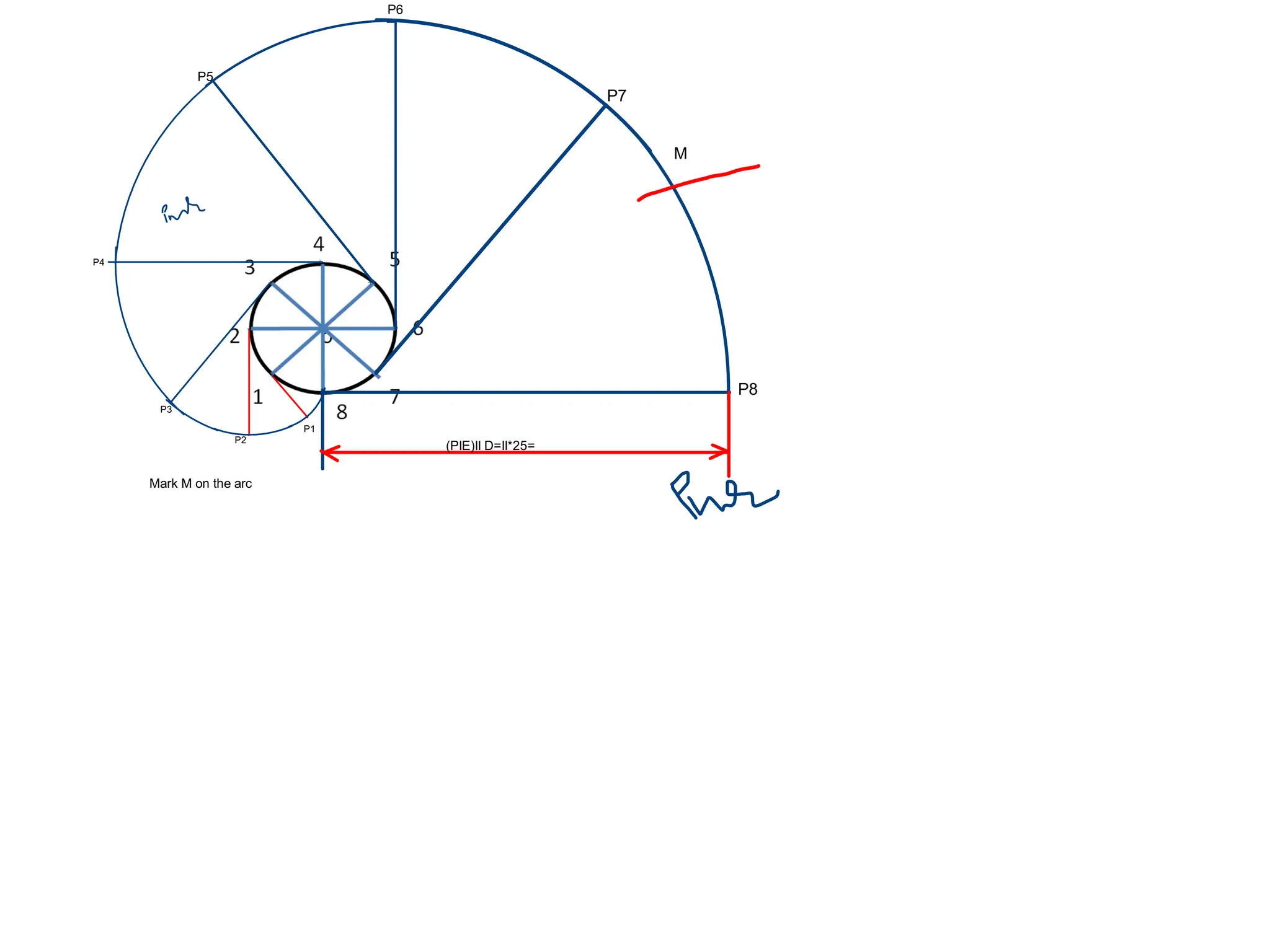 Involute of a circle,Square, pentagon,HexagonInvolute_Engineering ...