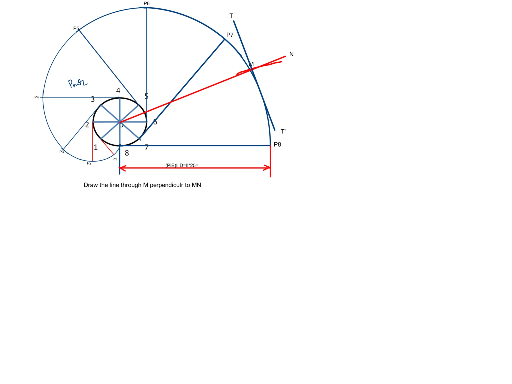 Involute of a circle,Square, pentagon,HexagonInvolute_Engineering ...