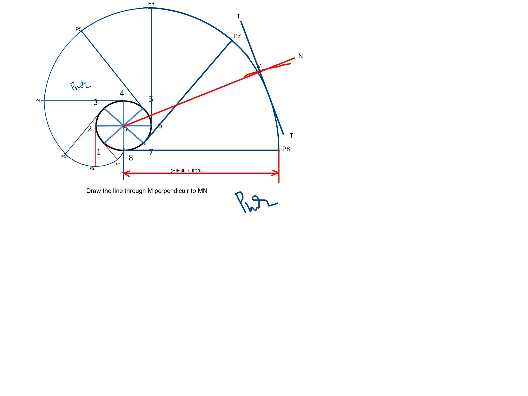 Involute of a circle,Square, pentagon,HexagonInvolute_Engineering ...