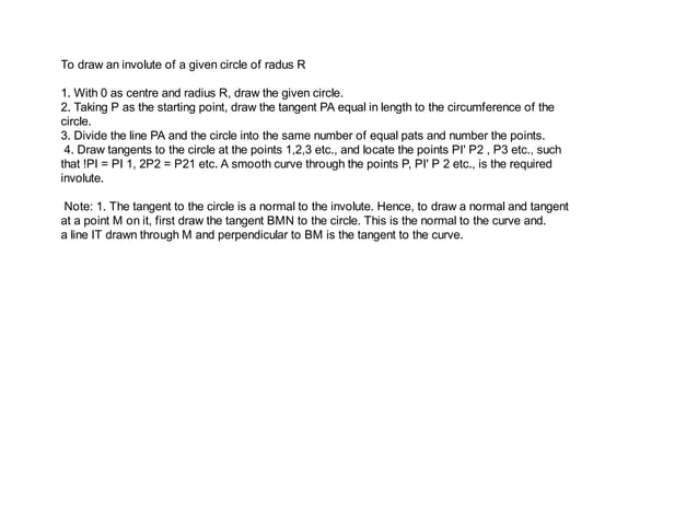 Involute of a circle,Square, pentagon,HexagonInvolute_Engineering ...