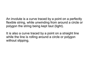 Involute of a circle,Square, pentagon,HexagonInvolute_Engineering ...