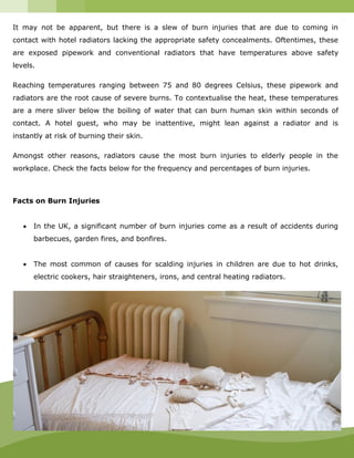 Involvement of Radiators in Burn Injuries | PDF | First Aid | Injuries