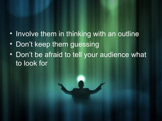 Involve your audience | PPT