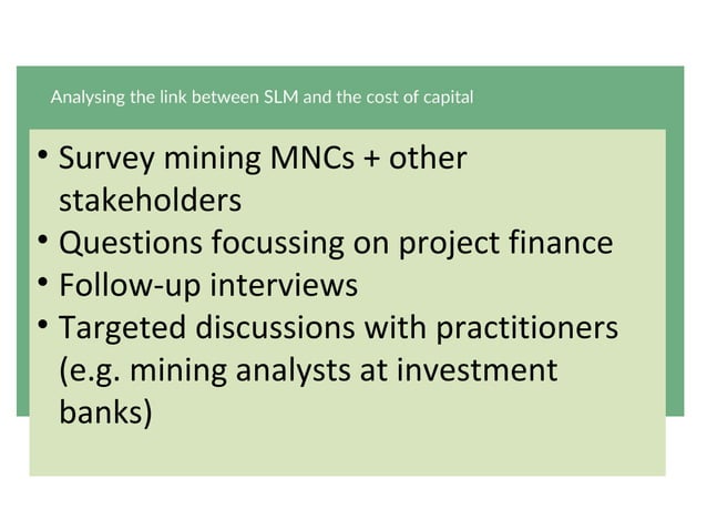 Involving the Mining Sector in Achieving Land Degradation Neutrality ...