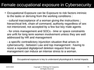 Involving women in cybersecurity | PDF