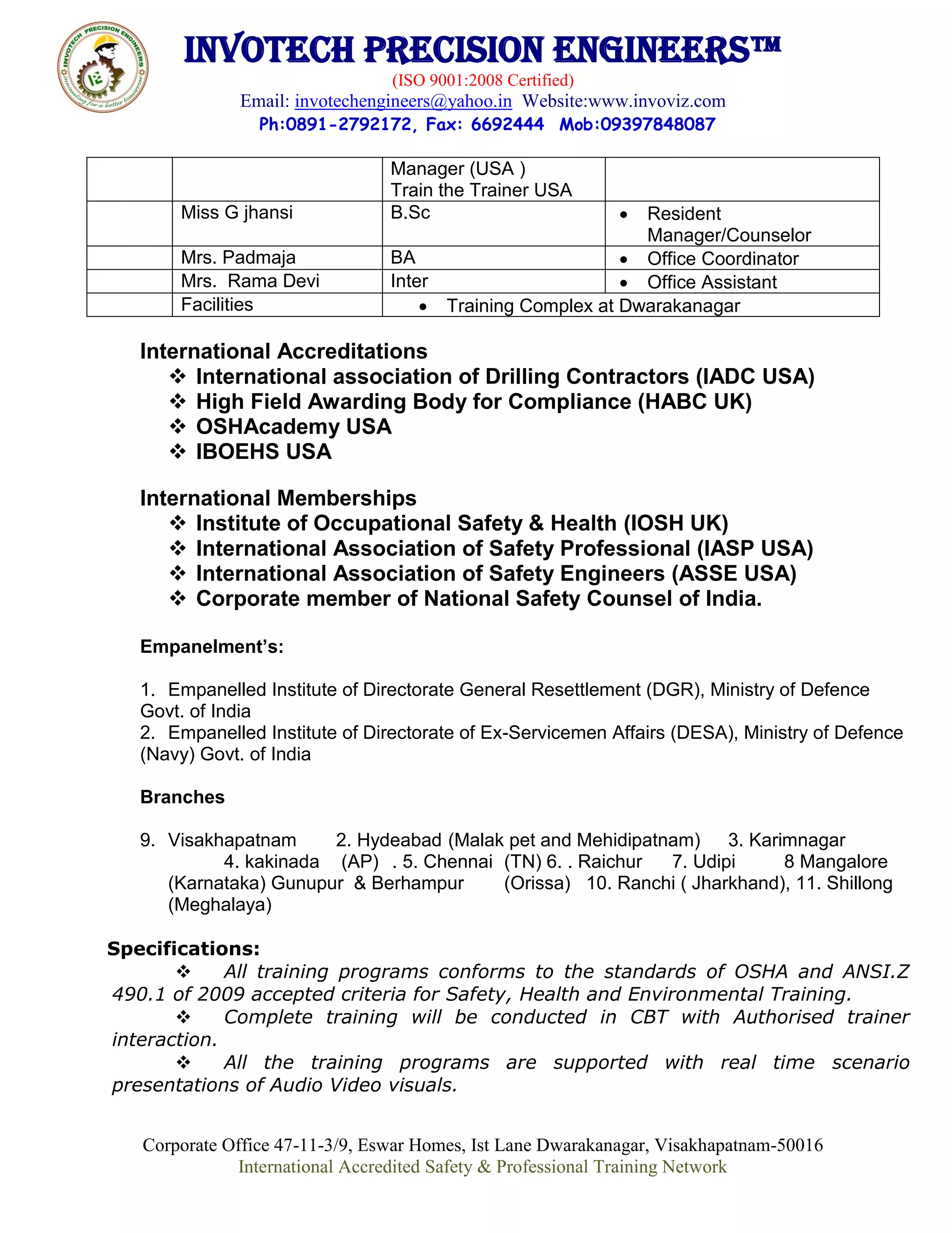 Invotech company profile | PDF | Business | Business and Finance