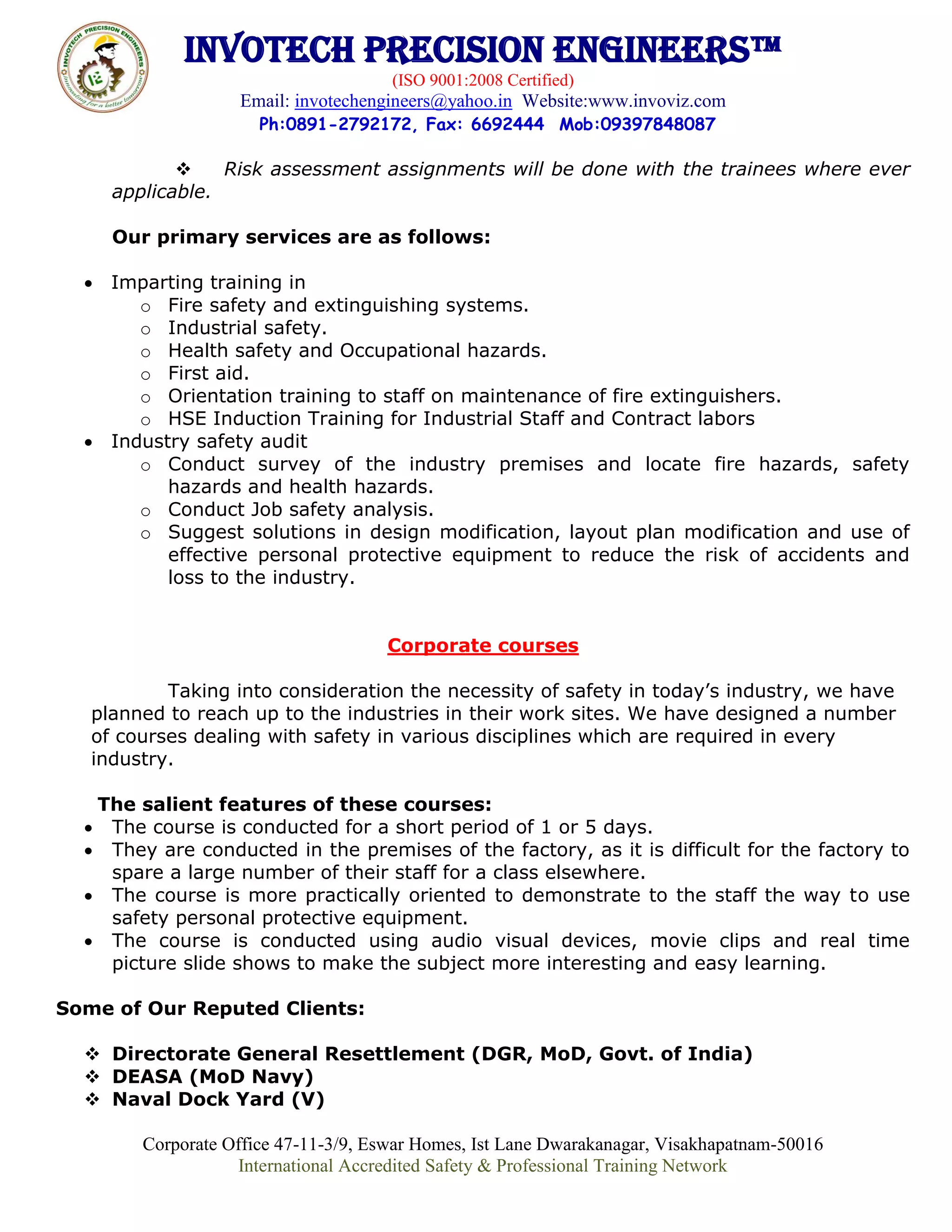 Invotech company profile | PDF | Business | Business and Finance