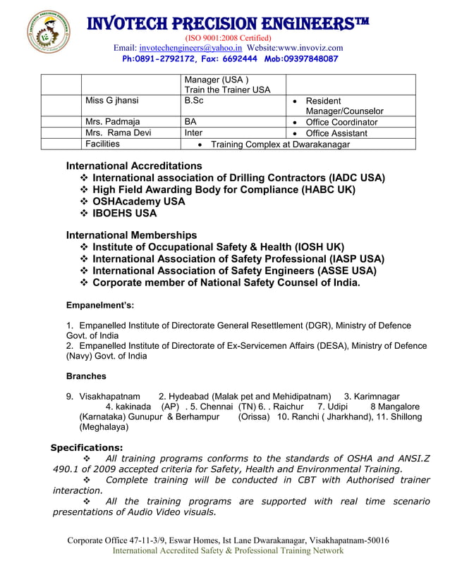 Invotech company profile | PDF | Business | Business and Finance