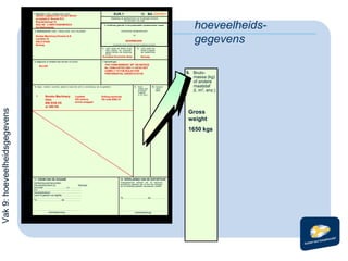 Invullen eur1 certificaat | PPTX