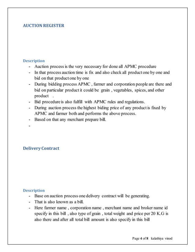 Inward outward documentation | PDF