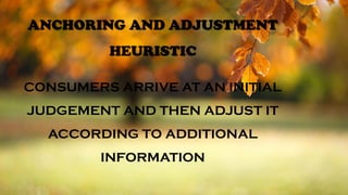 In what ways do consumers stray from a deliberative, rational decision ...