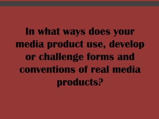 Forms and Conventions | PPT