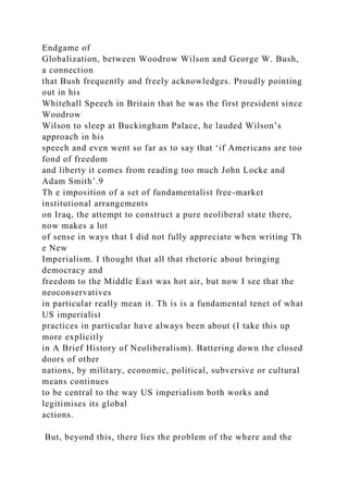 In What Ways Is ‘Th e New Imperialism’ Really NewDavid Ha.docx