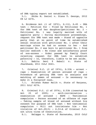 In which cases dna profiling can be ordered | PDF