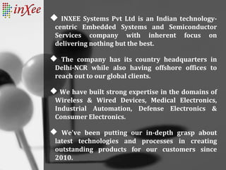Inxee corporate-ppt | PPT