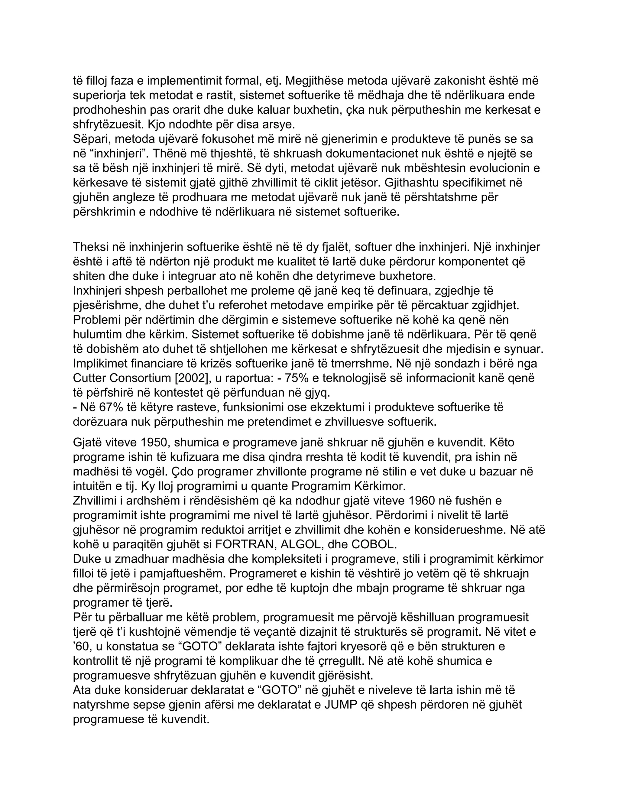 Inxhinieria softwere | PDF
