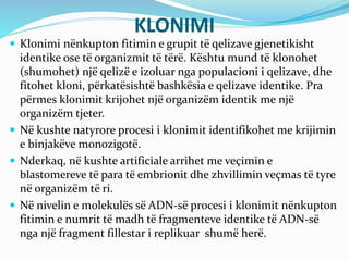 Inxhinieringu gjenetik | PPTX