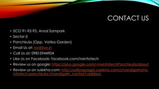 Inxinfotech | PPTX