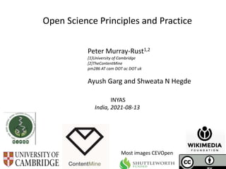 Open Science Principles and Practice | PPT