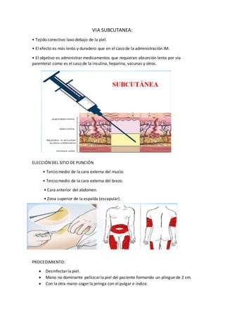Inyectoterapia | DOCX