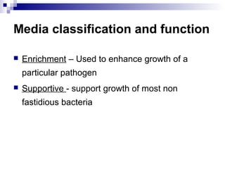 [Micro] bacterial selective & differential media | PPT