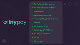 Inypay Pitch Deck - March 2023-Latest copy 2.pdf | Asia Travel | Travel ...