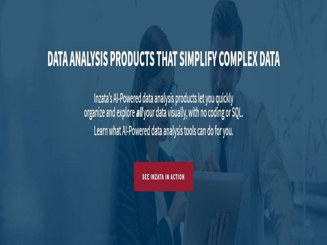 Inzata data analytics tools | PPTX