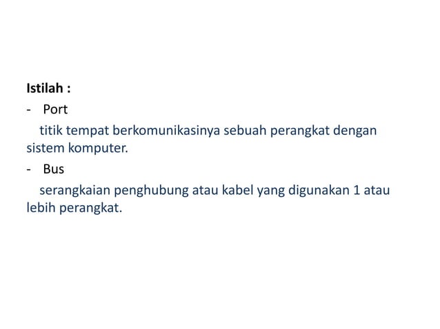 Input dan Output - Sistem Operasi | PPT Input dan Output - Sistem Operasi | PPT
