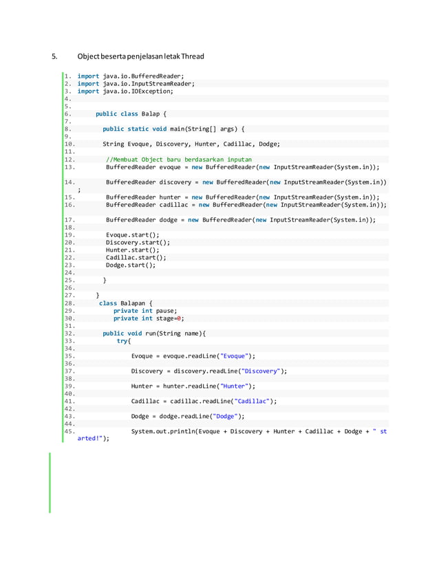 Konsep I/O pada Pemrograman Berorientasi Obyek | PDF