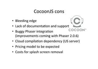 Making HTML5 Games with Phaser | PPTX