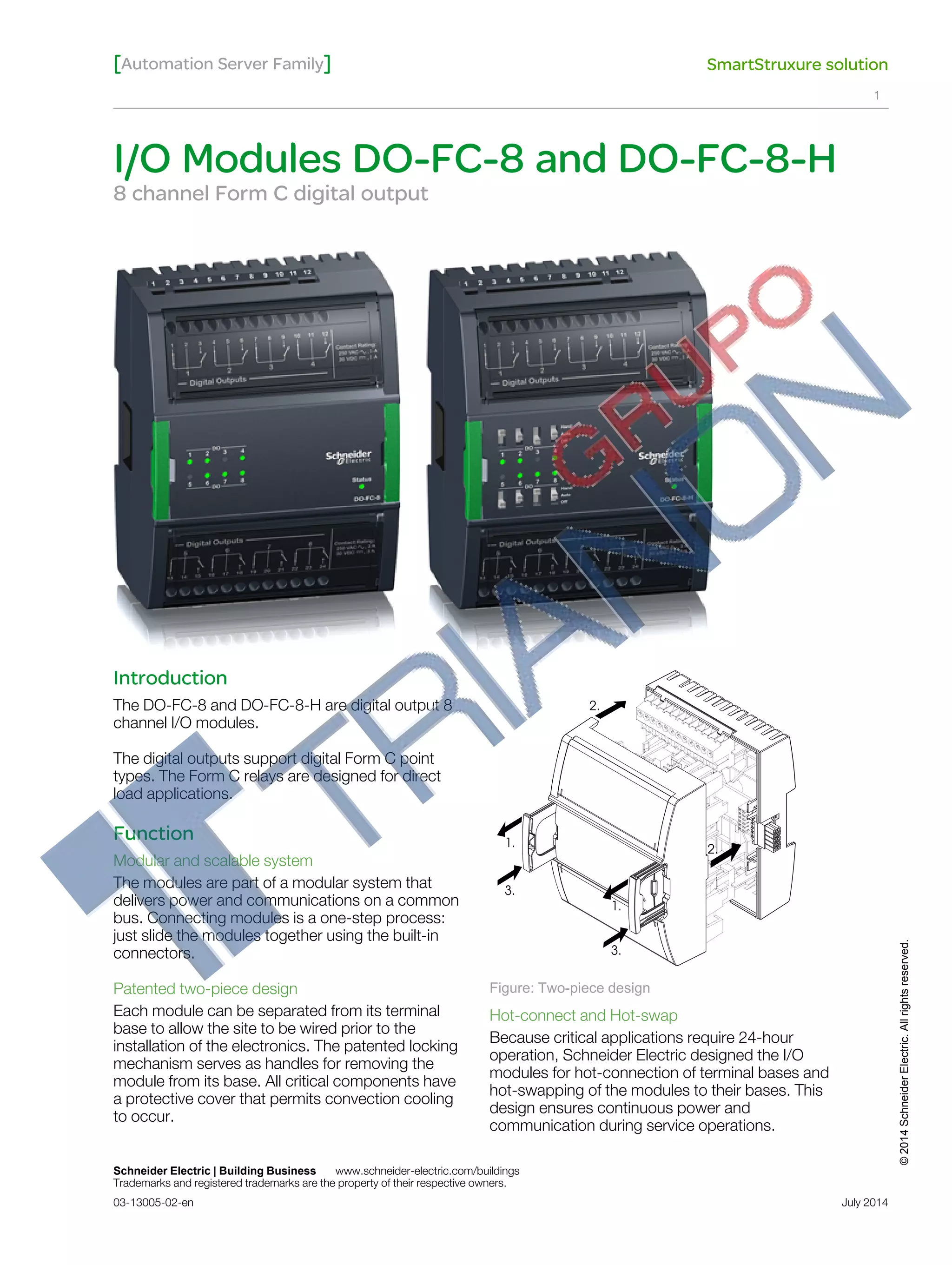 Io modules-do-fc-8-and-do-fc-8-h | PDF