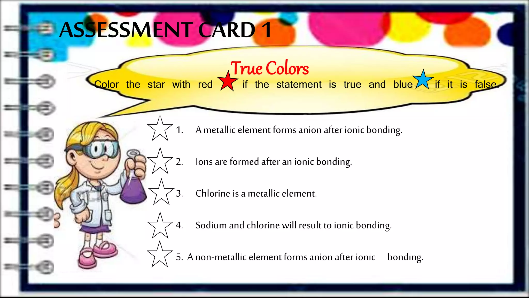 Strategic Intervention Material in Science 9: I+o nic bond | PPTX
