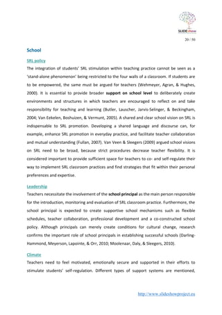 SRL Practice Framework | PDF