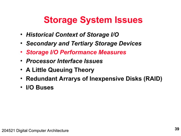 Storage Devices Metrics Productivity Io Introduction Ppt