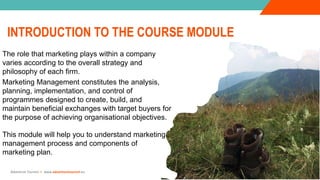 Building a Marketing Plan Module 6 | PPT