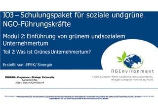 Io3 module 2 part 2 de | PPTX